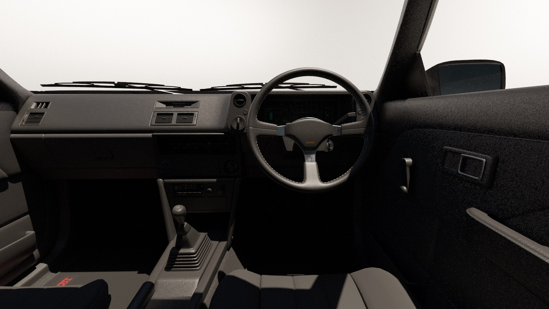 Toyota Ae86 Rigged 3D Model - TurboSquid 2111087