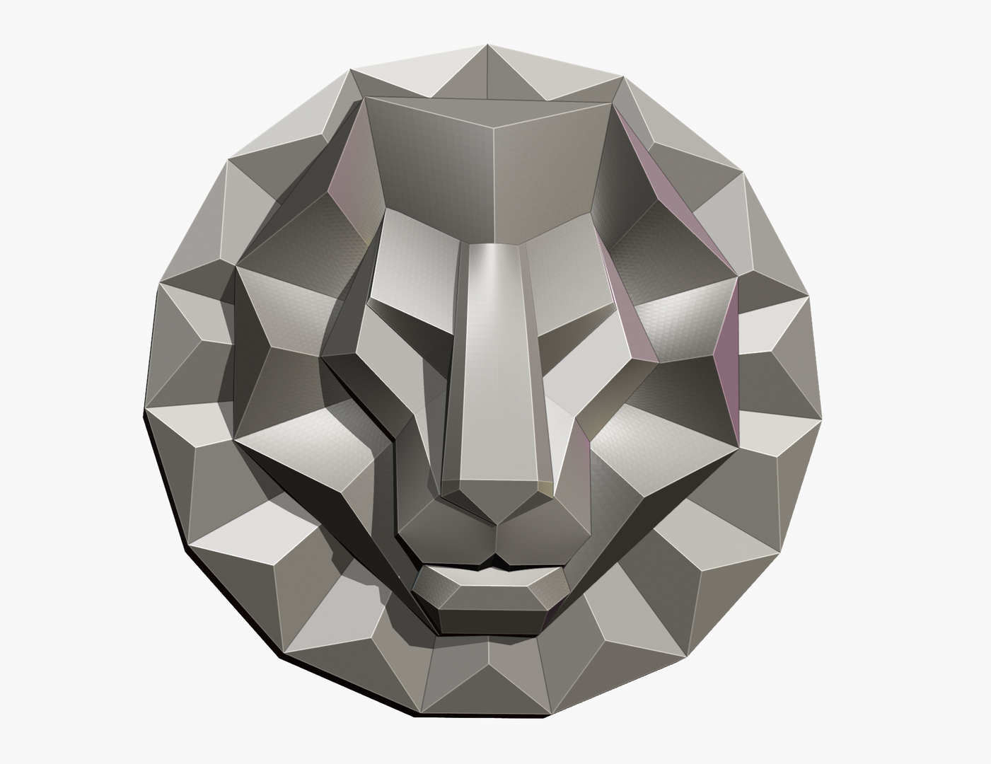 Lion Leo Head 3D Model - TurboSquid 2242924