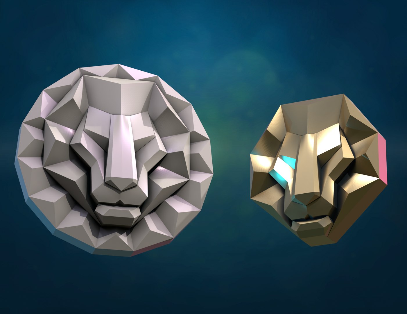 Lion Leo Head 3D Model - TurboSquid 2242924