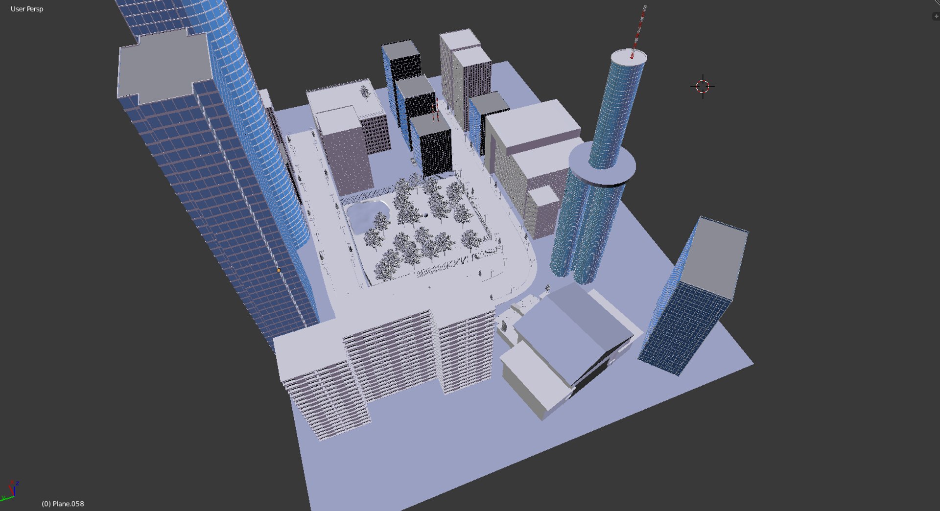 3D Model Semi-realistic City - TurboSquid 1371935