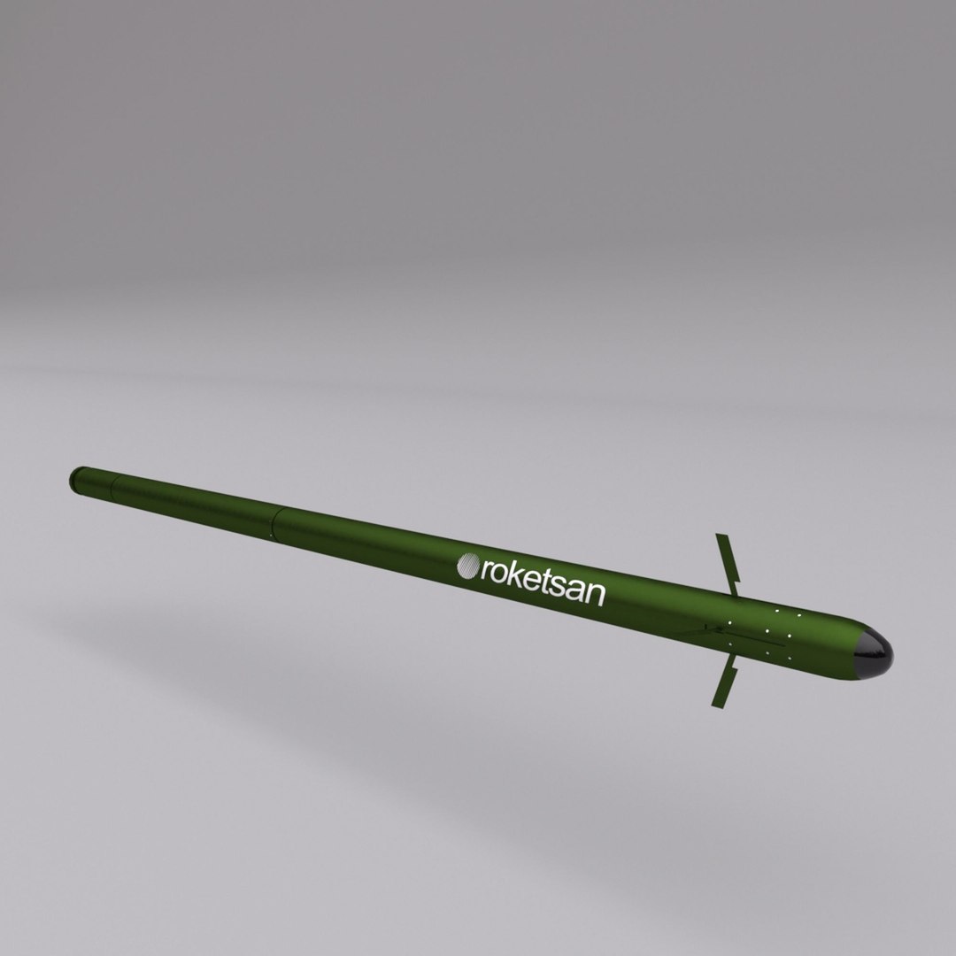 Cirit-Laser Guided Missile 3D Model - TurboSquid 1976341