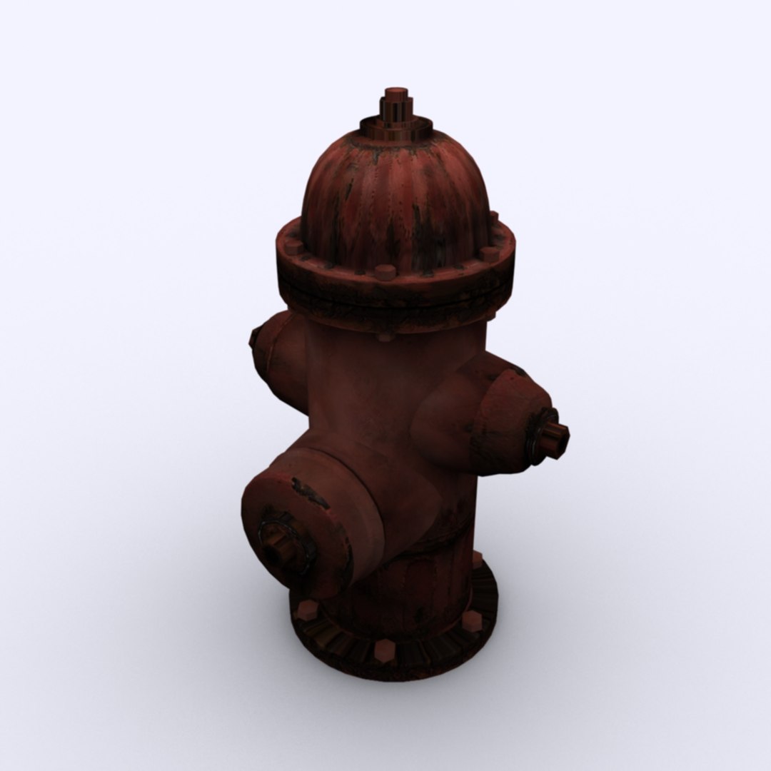 3d Model Hydrant