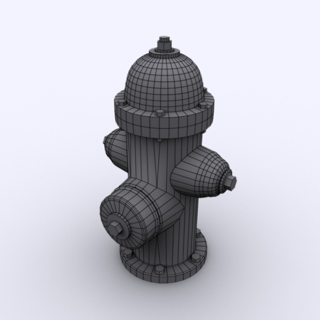 3d Model Hydrant