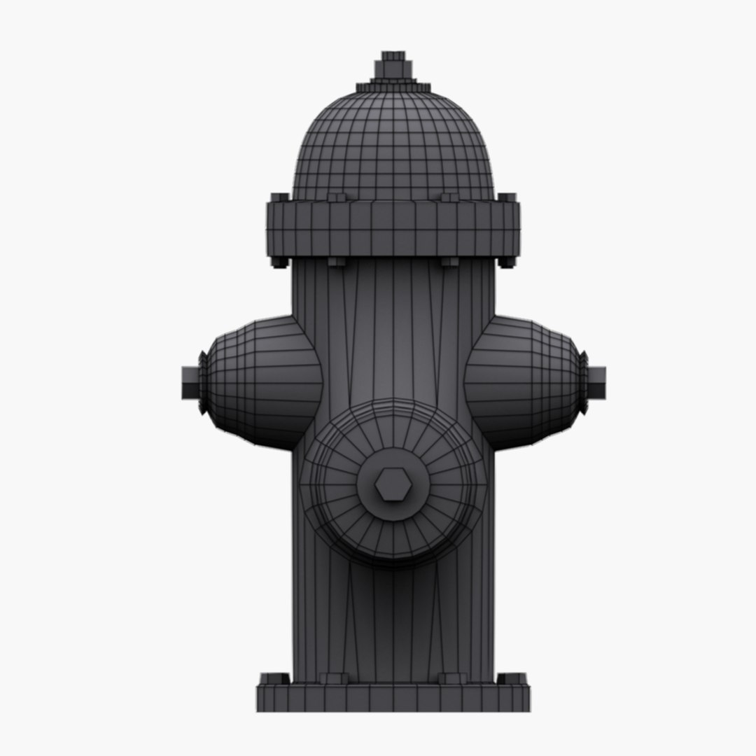 3d Model Hydrant