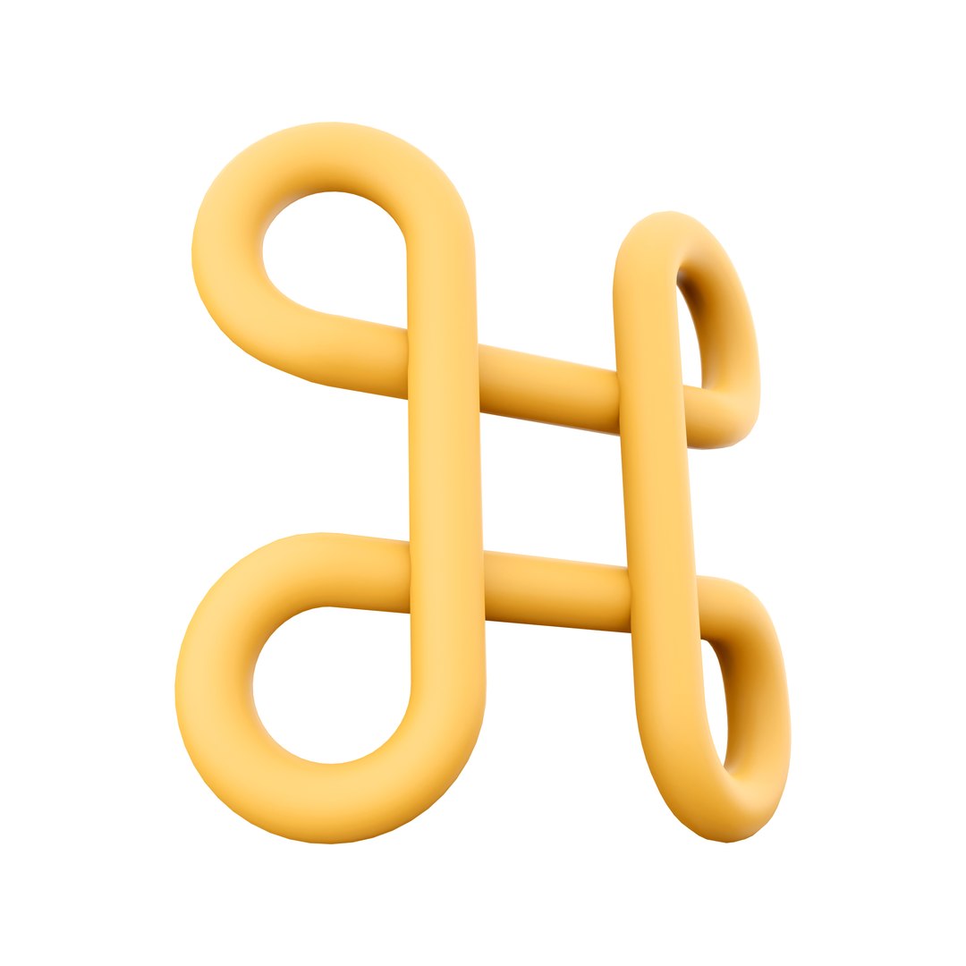 3d Command Button Icon 3D - TurboSquid 2075322