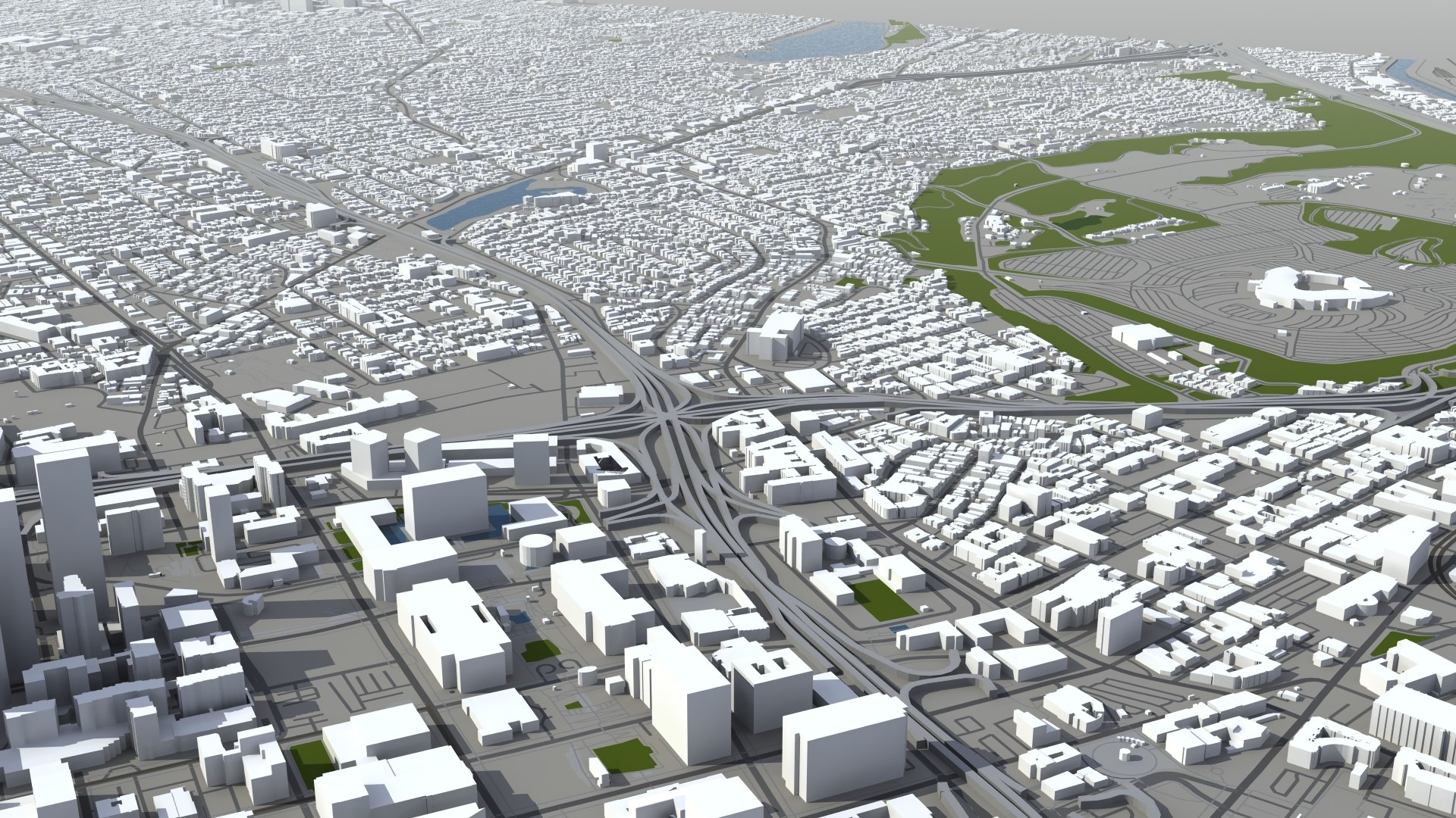 3D Los Angeles City - TurboSquid 1753939