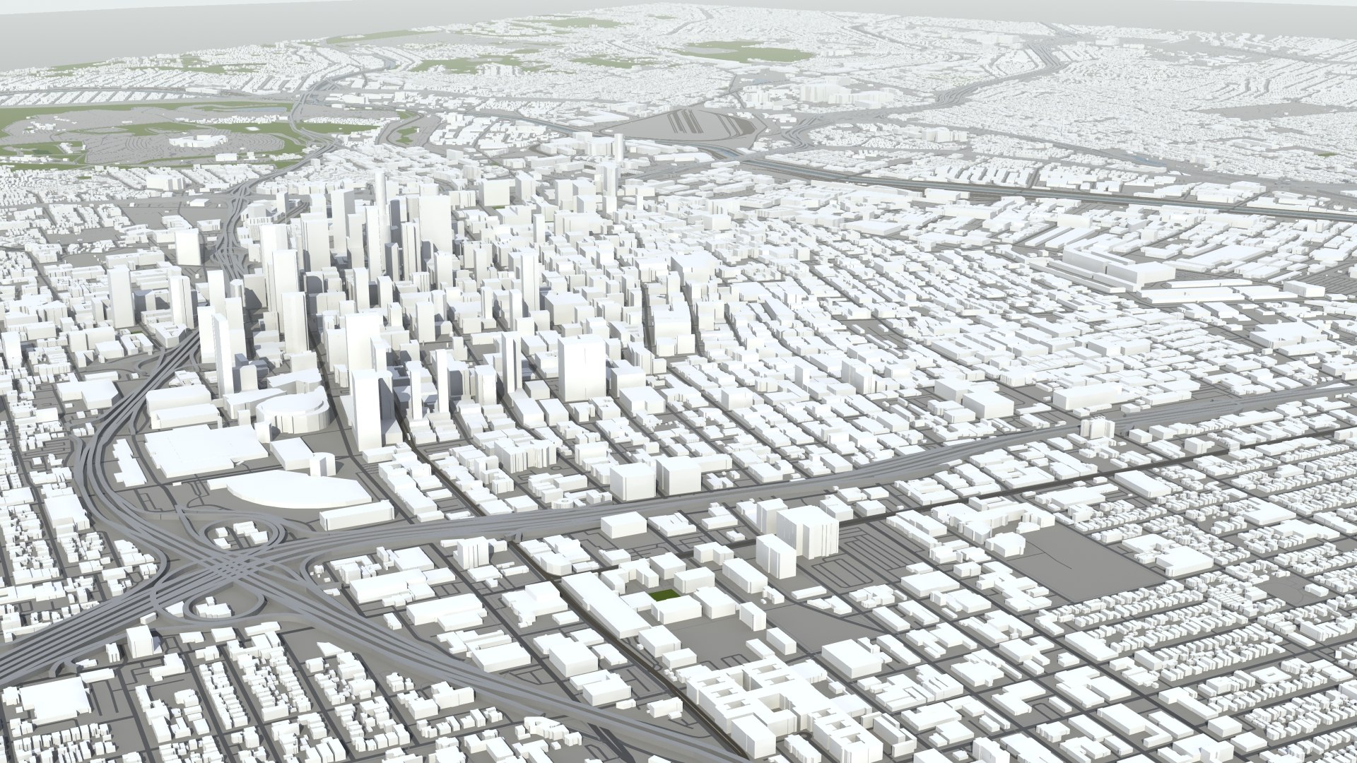 3D Los Angeles City - TurboSquid 1753939