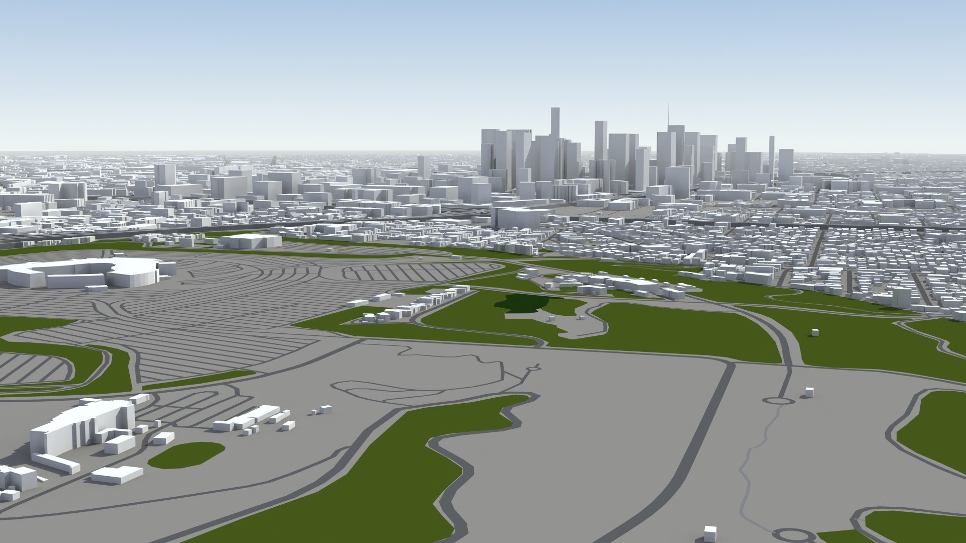 3D Los Angeles City - TurboSquid 1753939