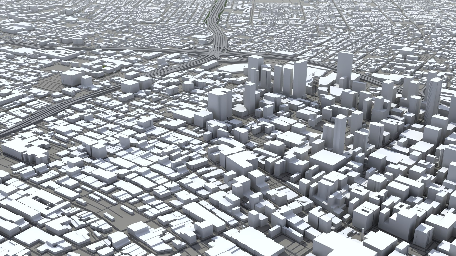 3D Los Angeles City - TurboSquid 1753939