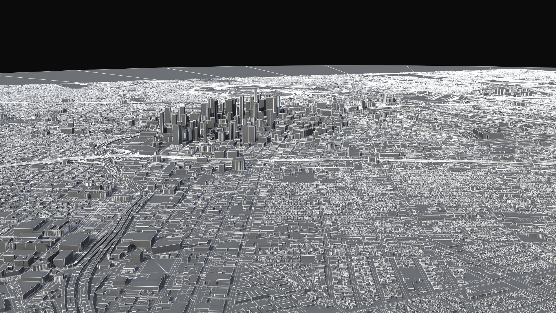 3D Los Angeles City - TurboSquid 1753939