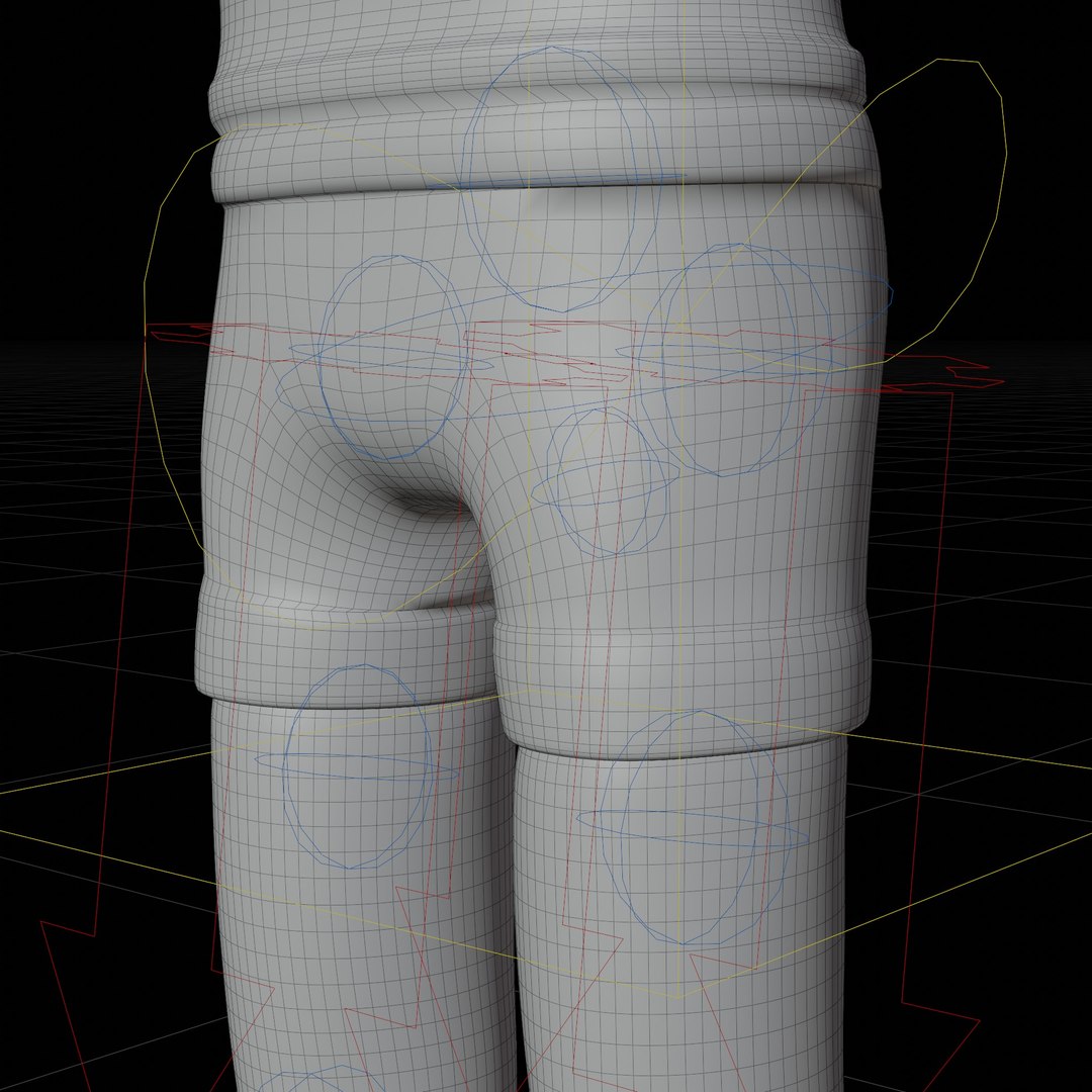 Character FK IK Rig Full complete 3d model - soldier boy Blender 3D ...