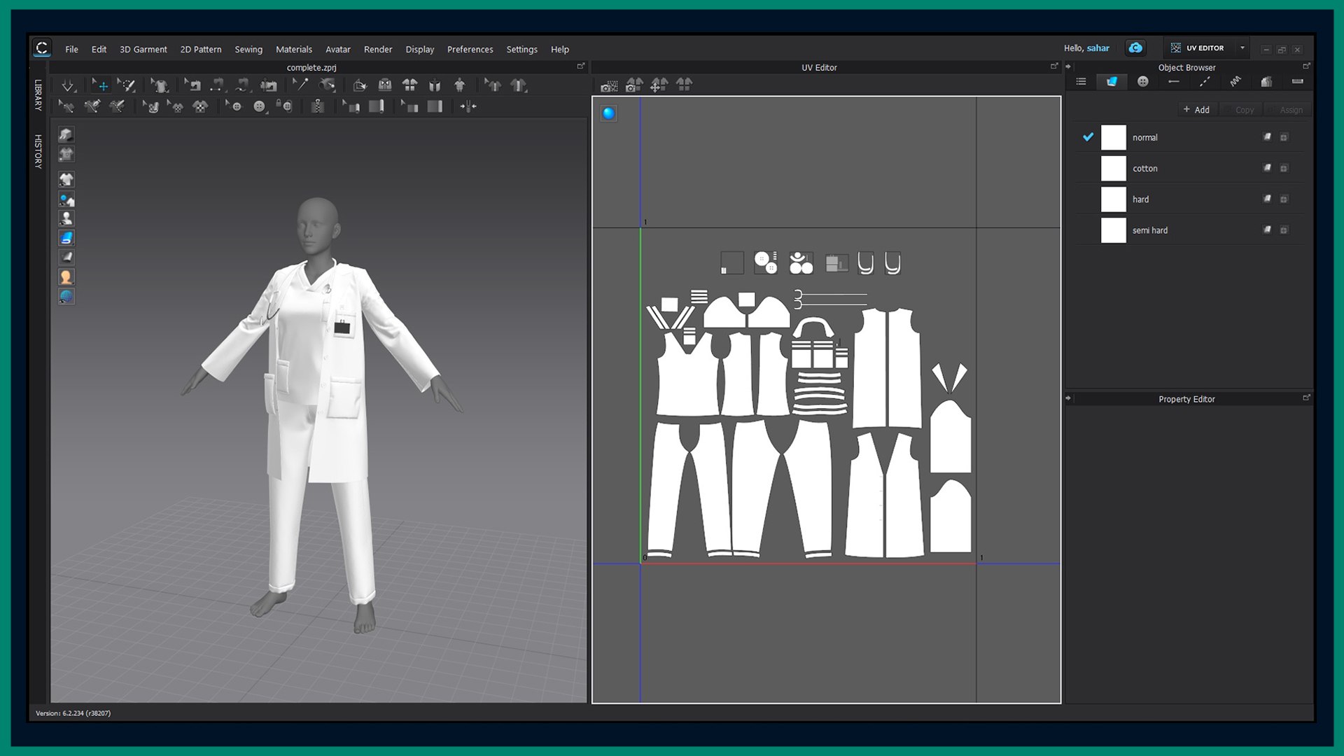 Female Doctor Uniform With Texture 3D Model - TurboSquid 2315143