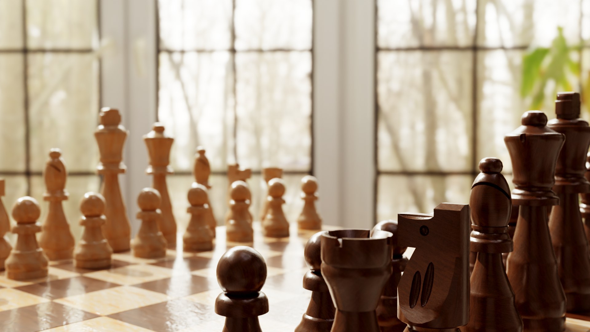 Chess Set 3D Model - TurboSquid 1971486