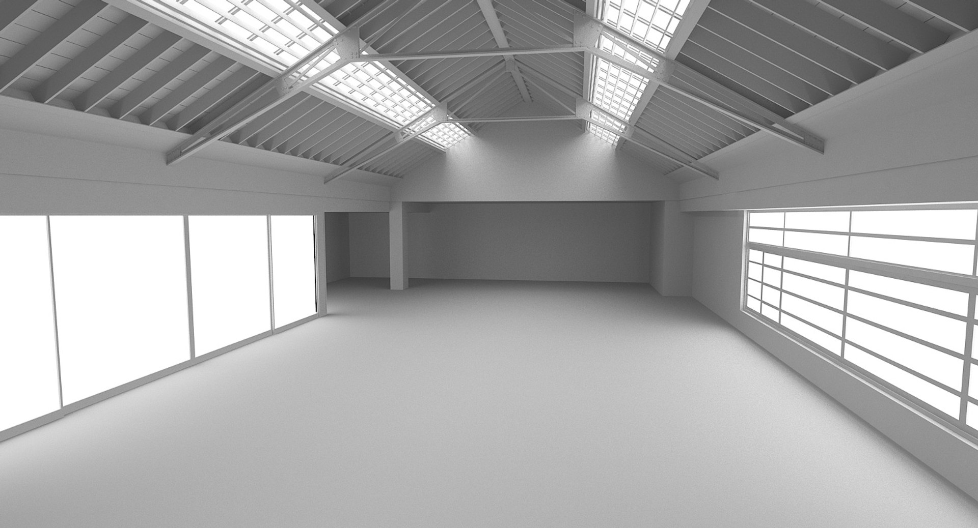 3d Model Warehouse Scene