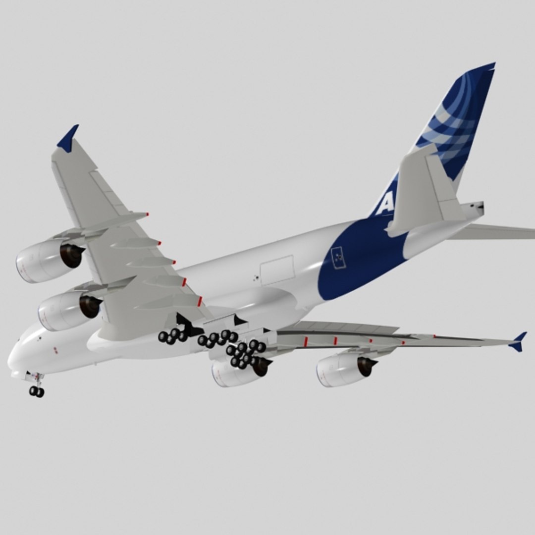 3ds airbus a380-800 f house colors
