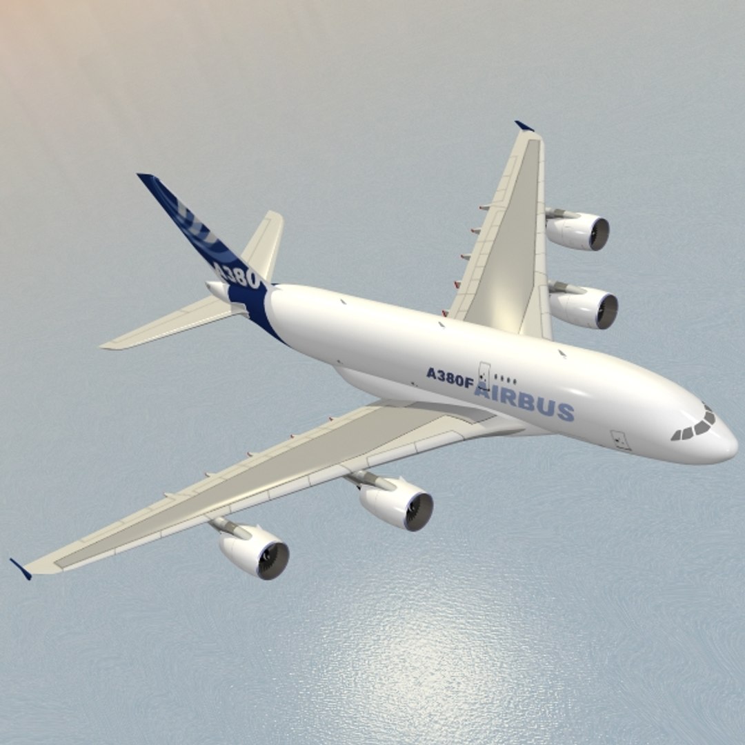 3ds airbus a380-800 f house colors