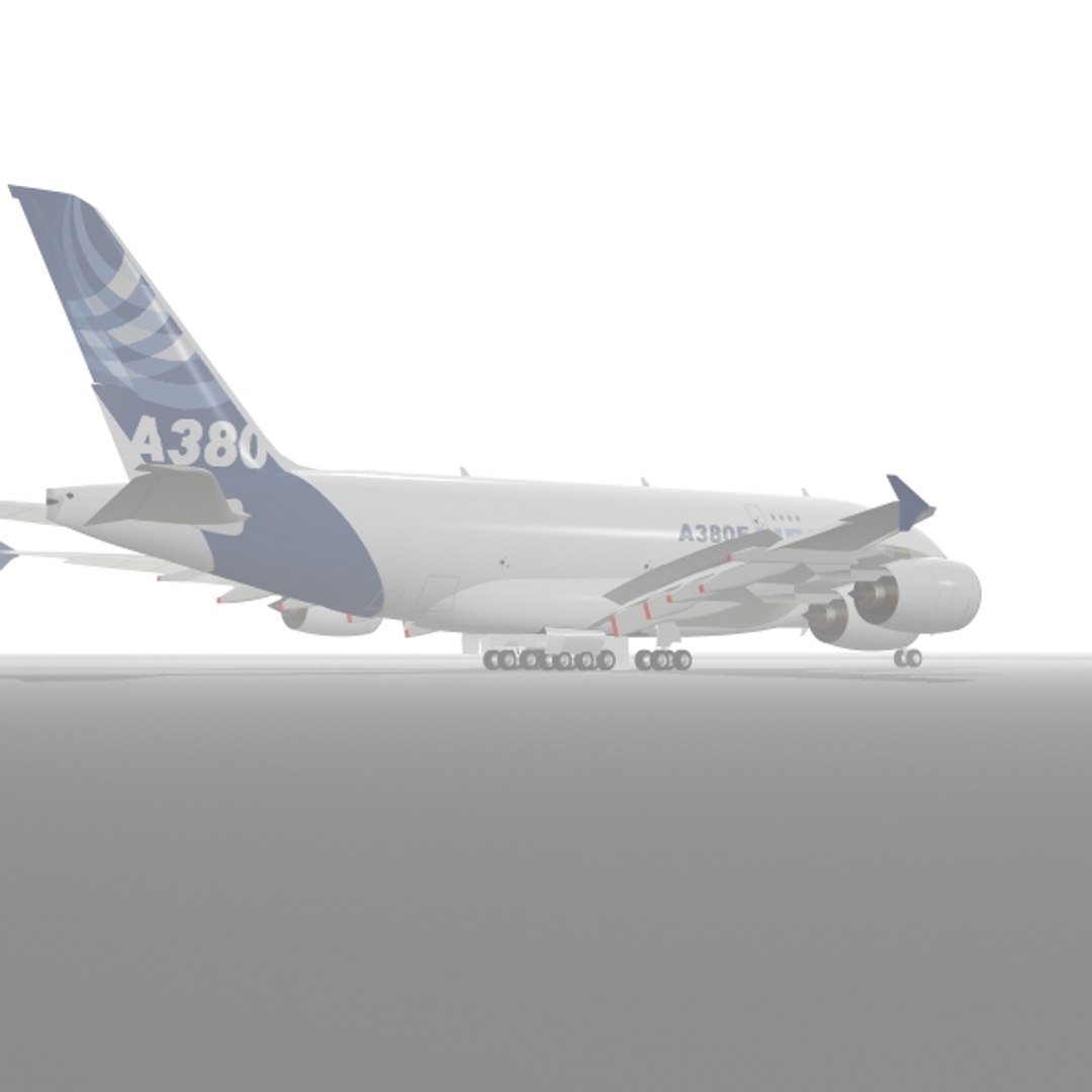 3ds airbus a380-800 f house colors