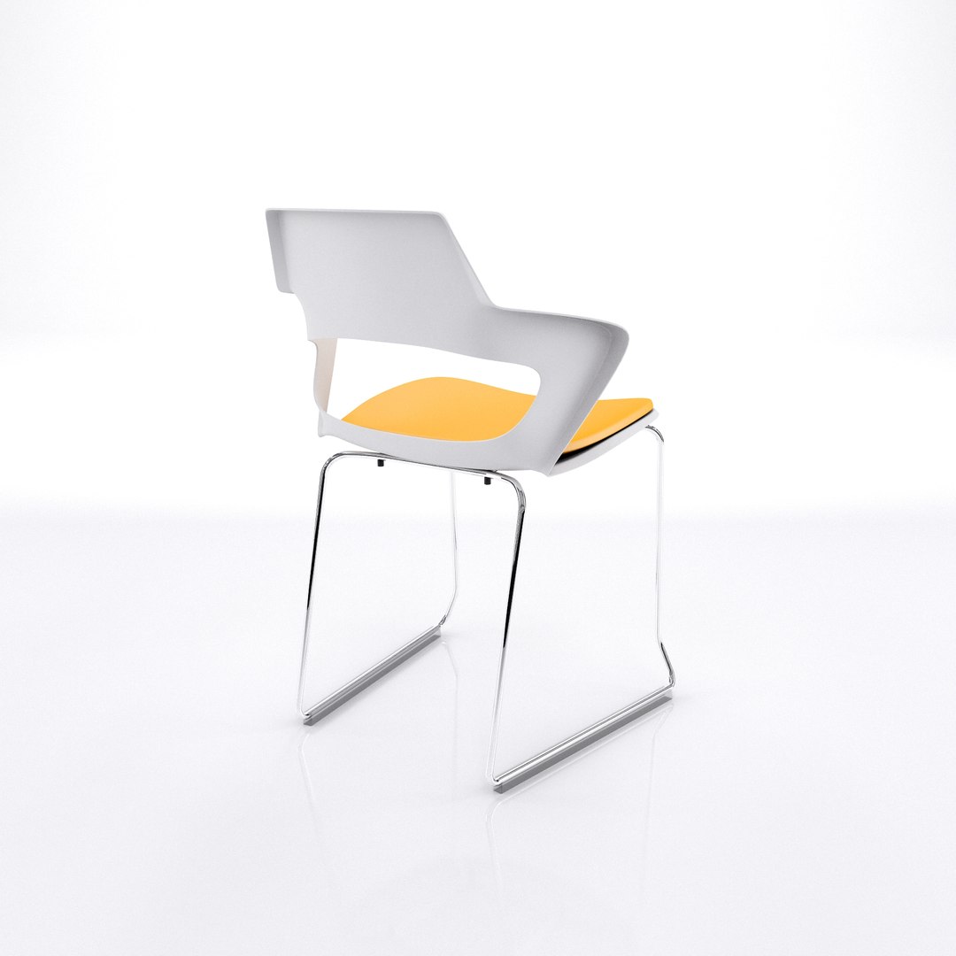 3D Ergonomic Modern Chair Model - TurboSquid 2174976