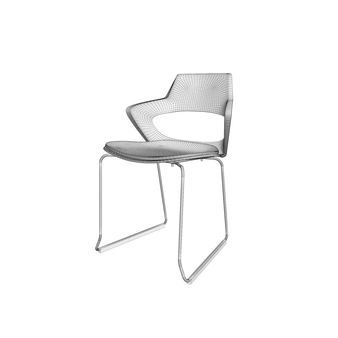 3D Ergonomic Modern Chair Model - TurboSquid 2174976