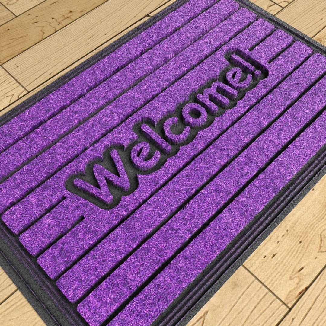 3d Welcom Mat
