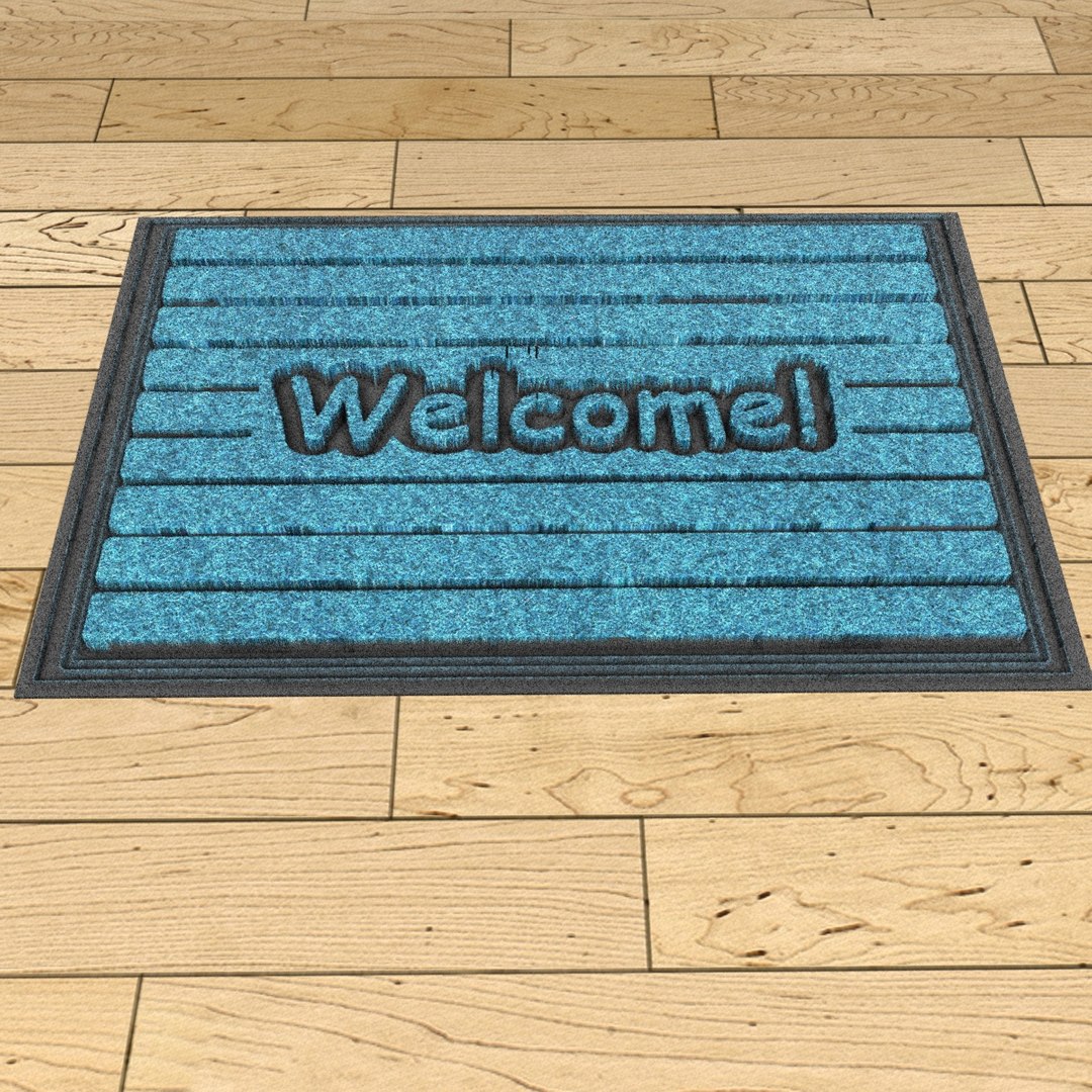 3d Welcom Mat