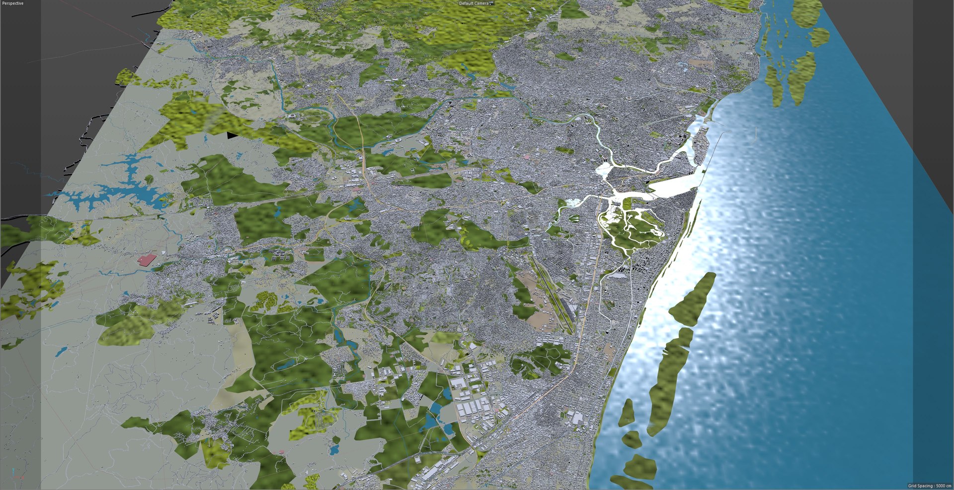 3D Recife Brazil Model - TurboSquid 2135163