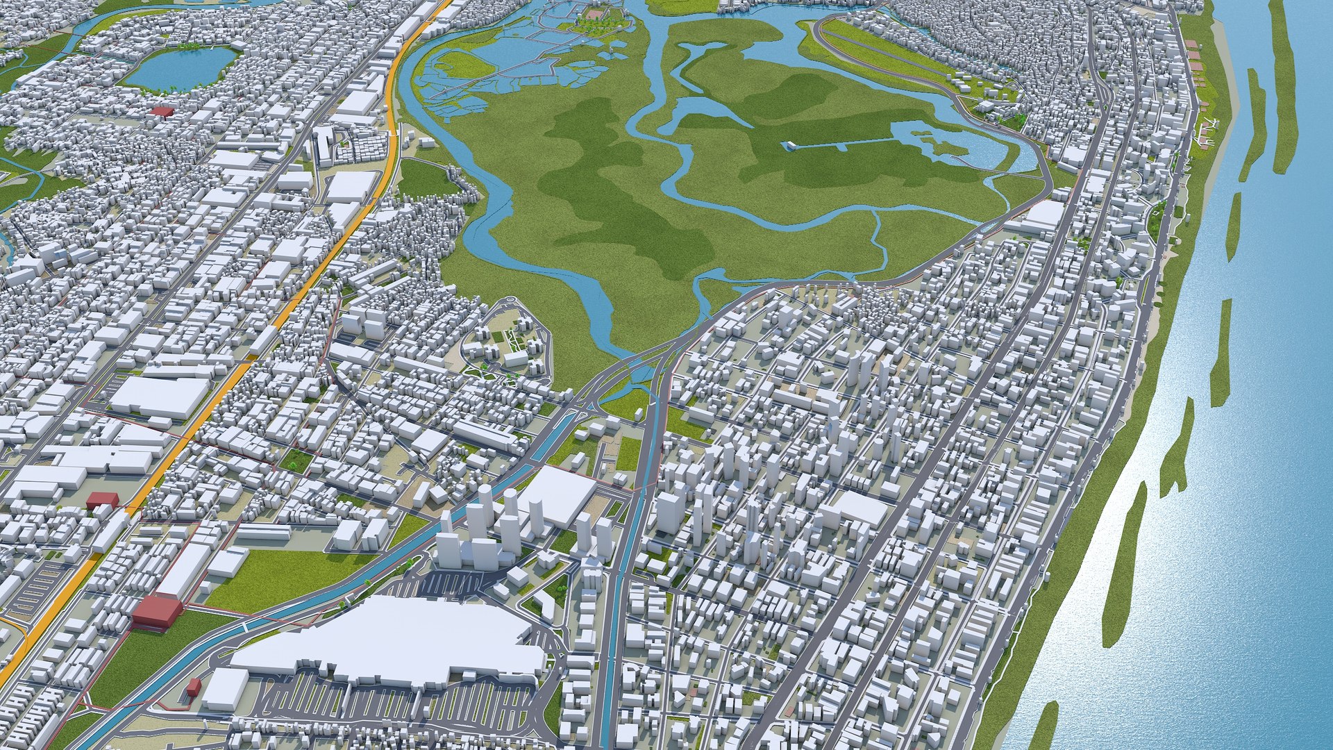 3D Recife Brazil Model - TurboSquid 2135163