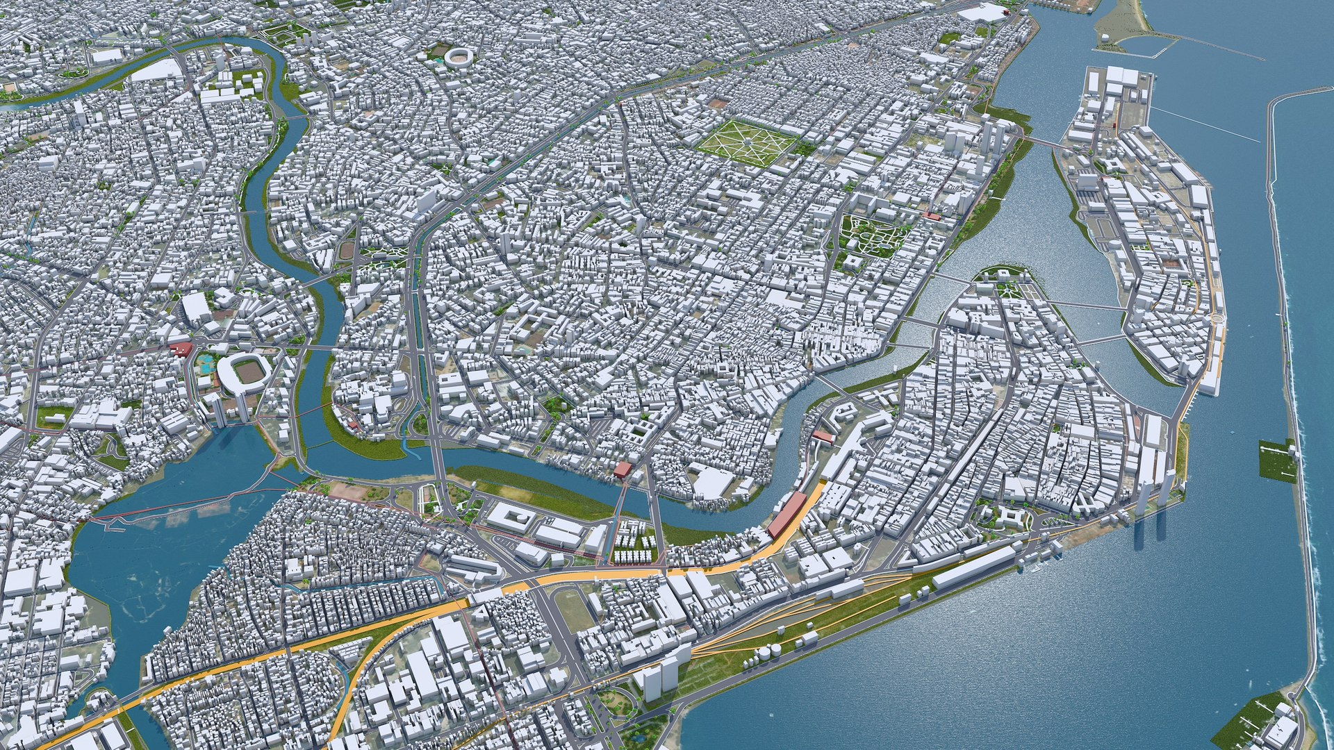 3D Recife Brazil Model - TurboSquid 2135163