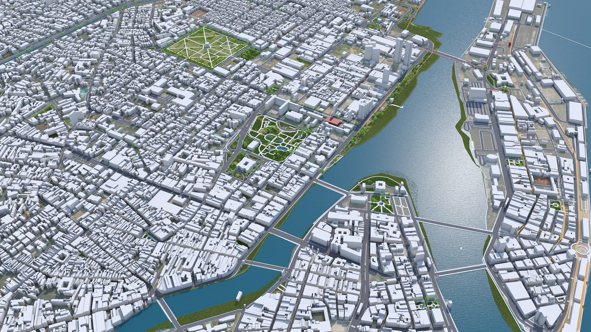 3D Recife Brazil Model - TurboSquid 2135163