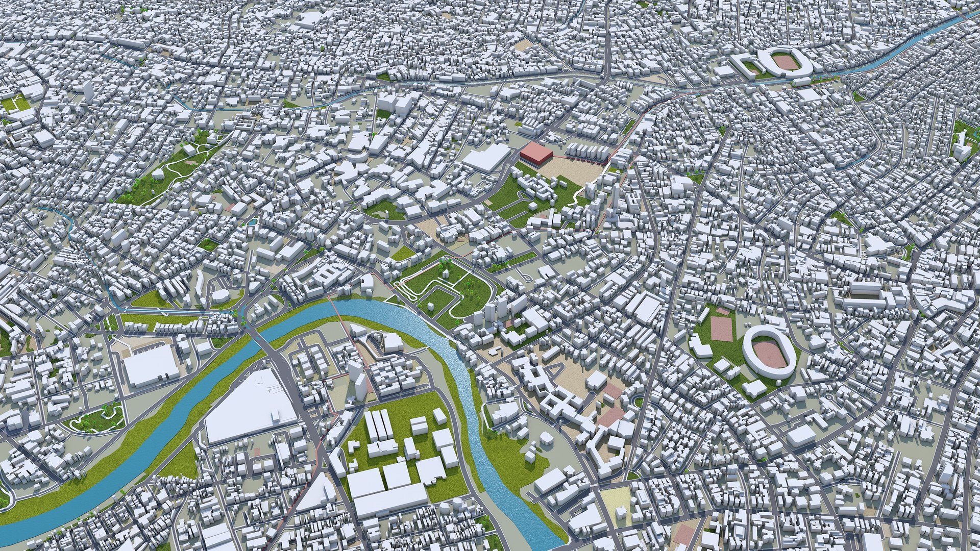 3D Recife Brazil Model - TurboSquid 2135163