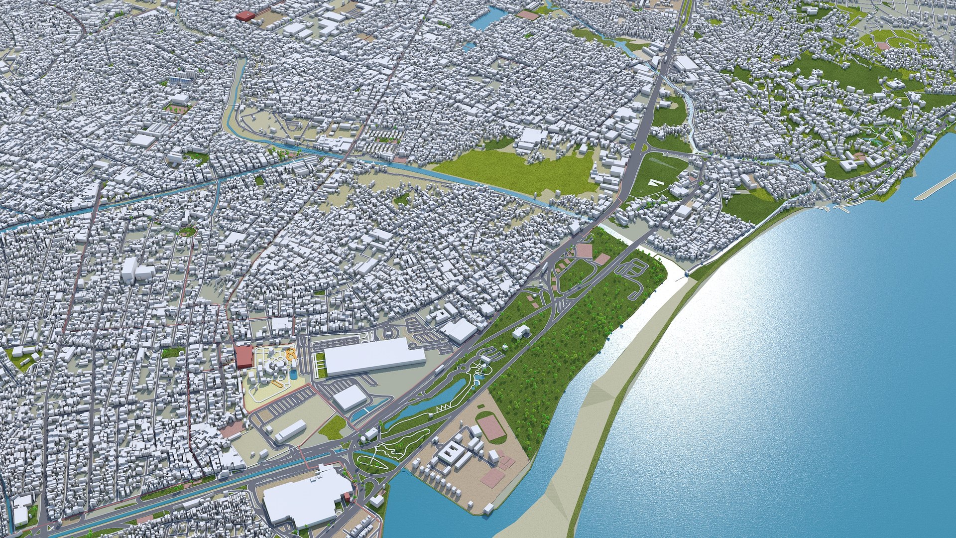 3D Recife Brazil Model - TurboSquid 2135163