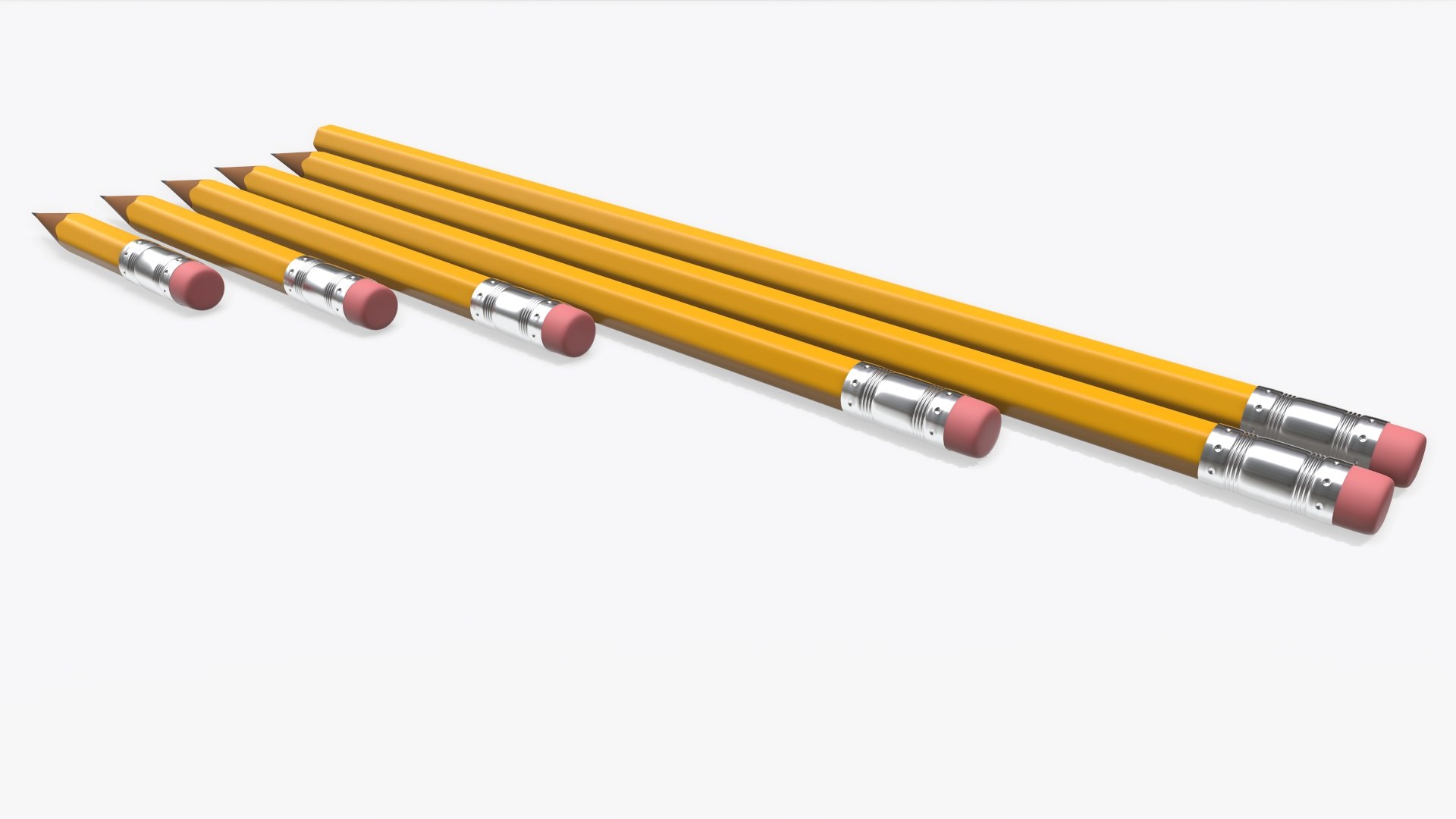 Pencil Rubber Various 3D Model - TurboSquid 1480591
