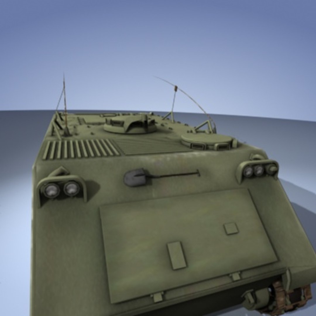 Army Apc M113 3d Model