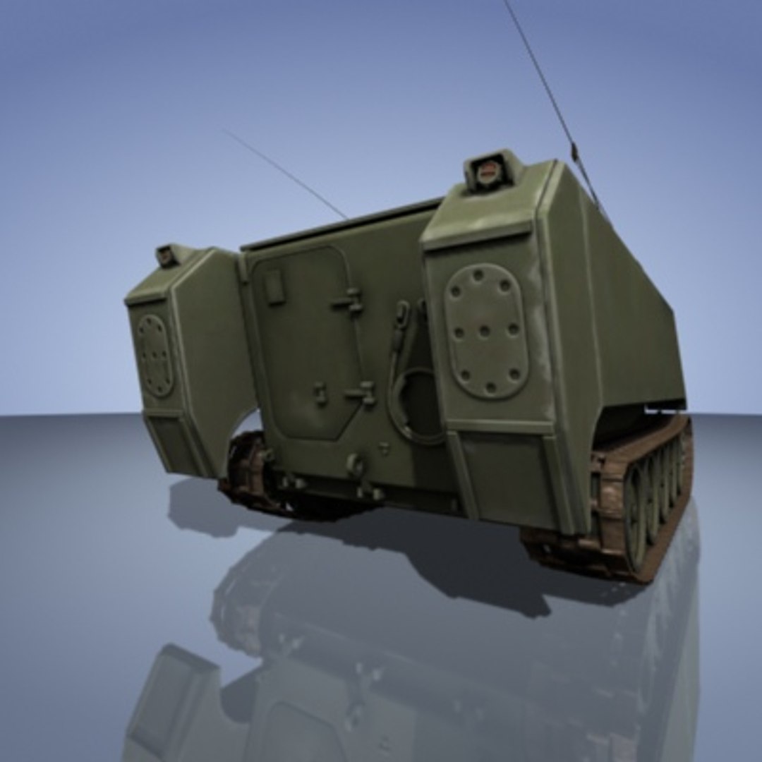Army Apc M113 3d Model