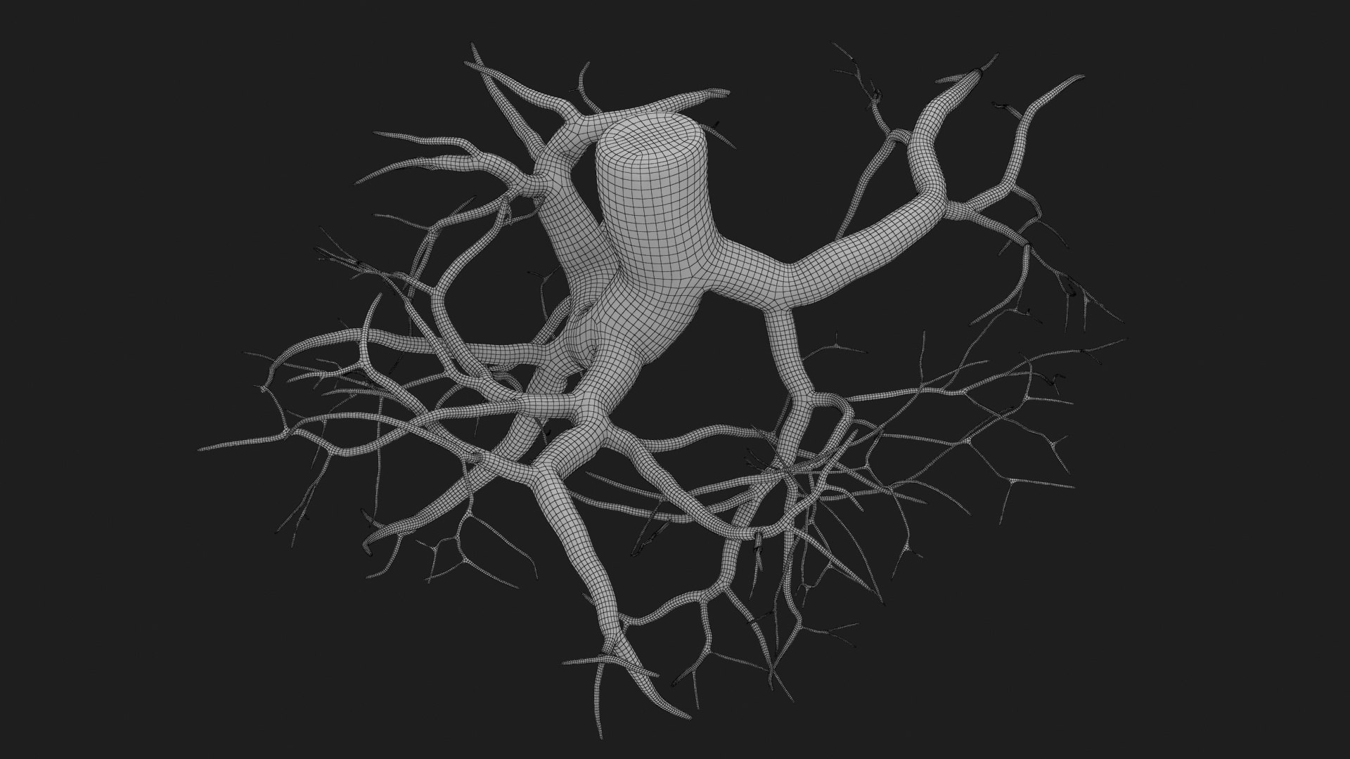 Tree Root 04 Color 2 Model - TurboSquid 2148576