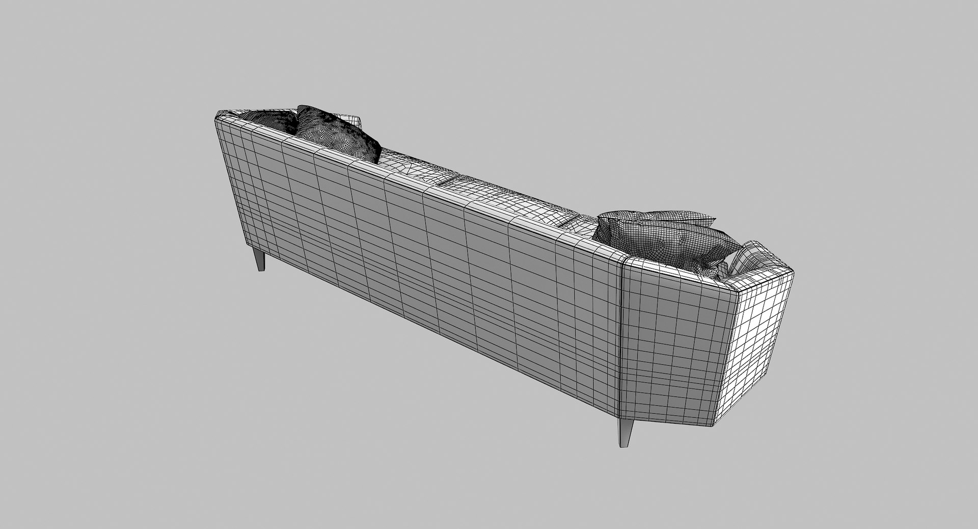 3D Baker Diamond Lounge Sofa Model - TurboSquid 1353303