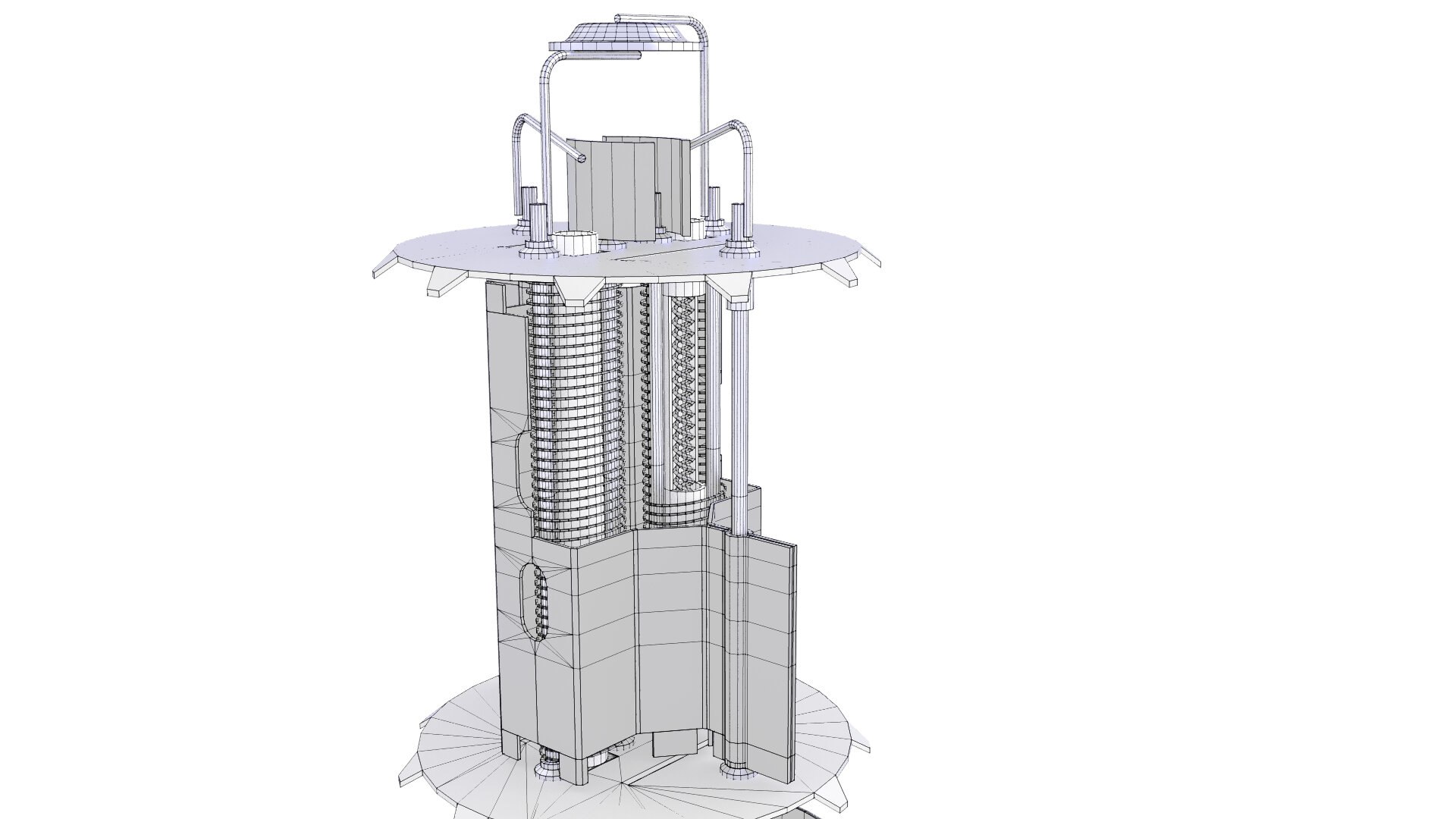 Vacuum Tube Cathode Inside Part 21 3D Model - TurboSquid 1994891