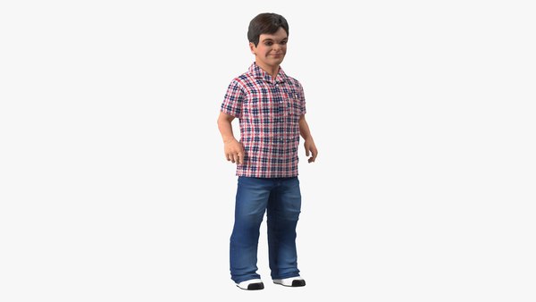 modelo 3d Personaje Enano de estilo cotidiano preparado para Cinema 4D ...
