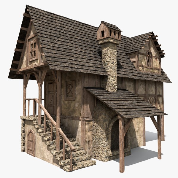 Medieval House 3D Models for Download | TurboSquid