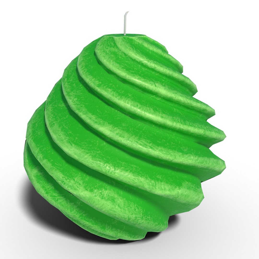 Fancy Candle Ball 3D Model - TurboSquid 2094431