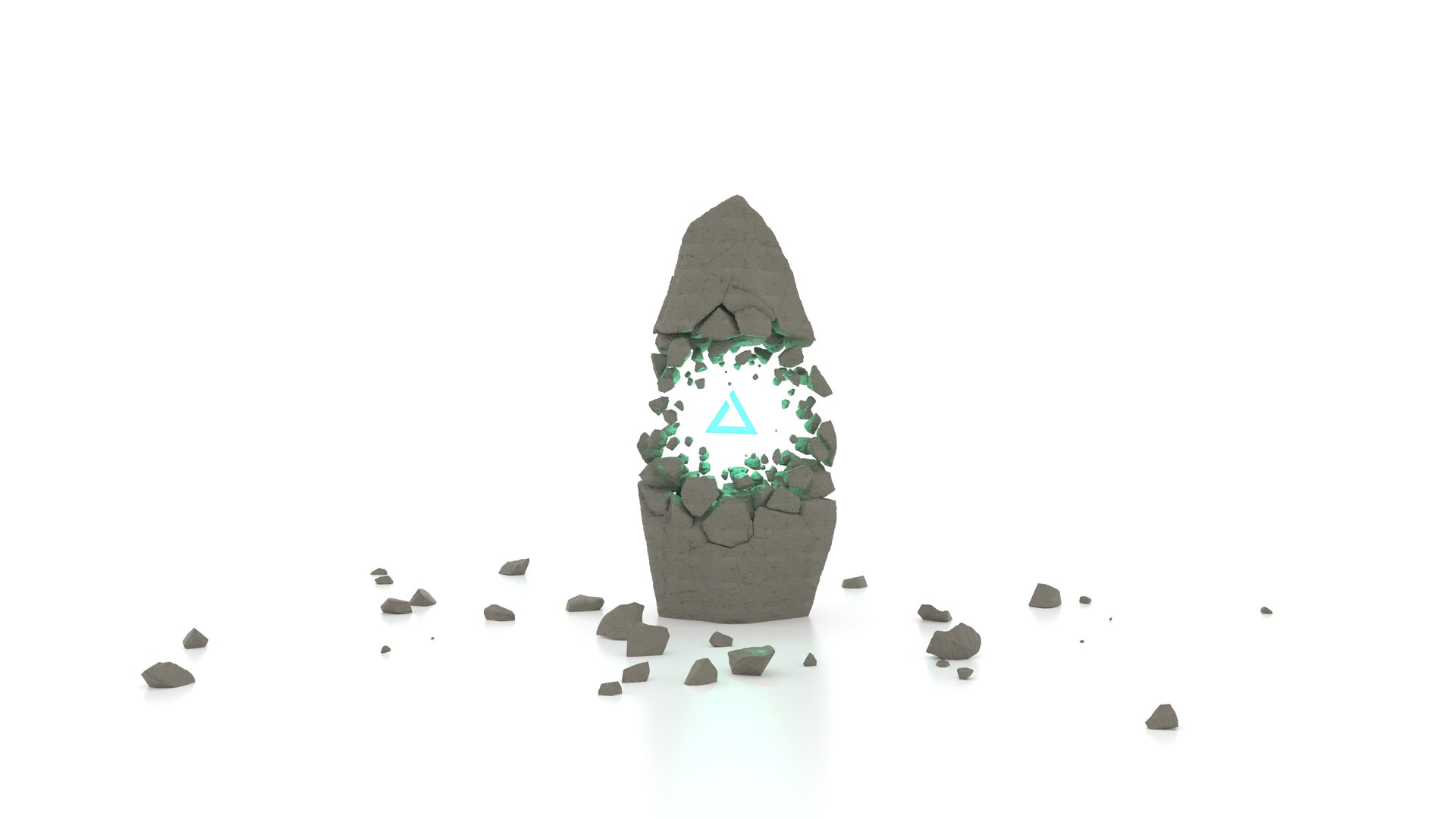 3D Damage Magic Stone - TurboSquid 1816592