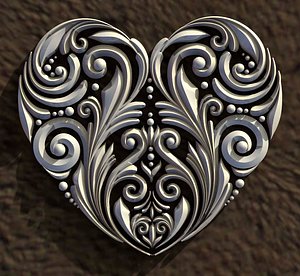 Heart Shape STL Models for Download | TurboSquid