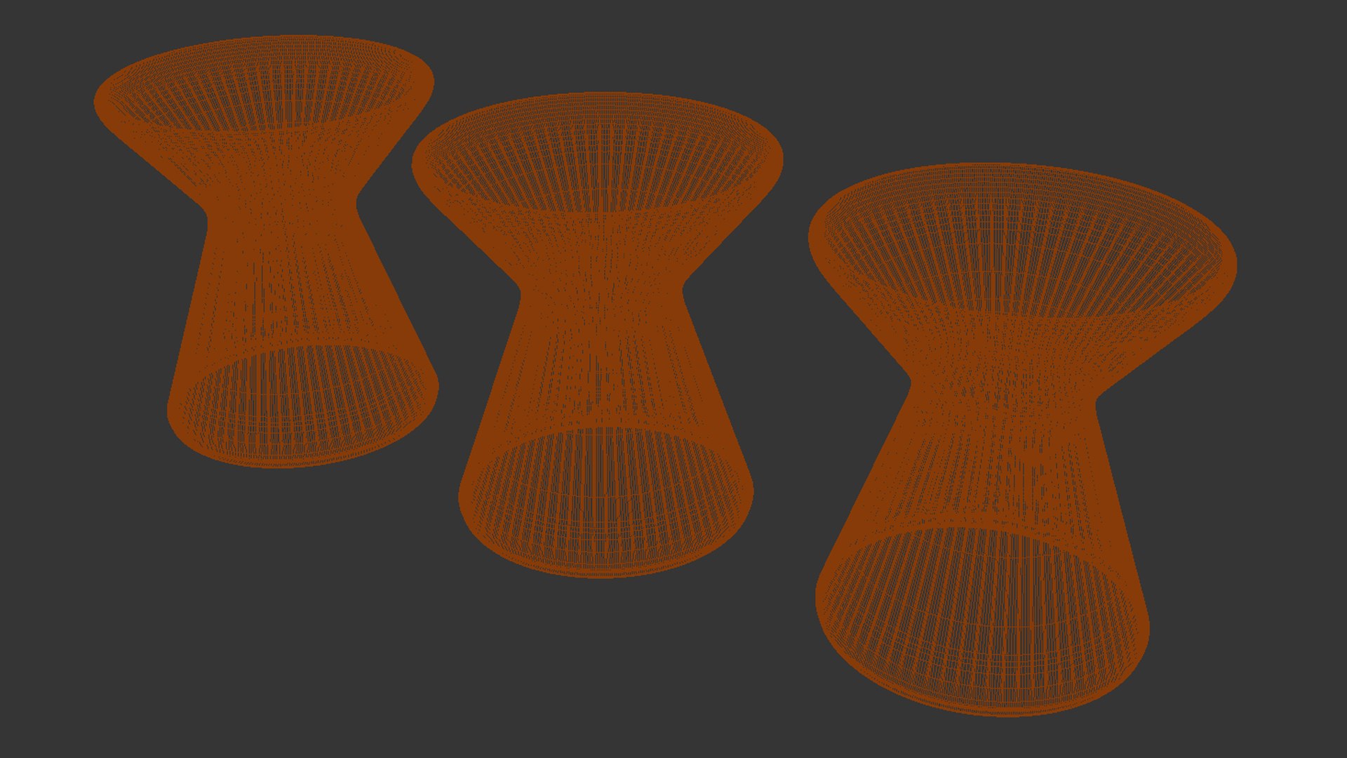 3D Fade Plust Stool Model - TurboSquid 2200095