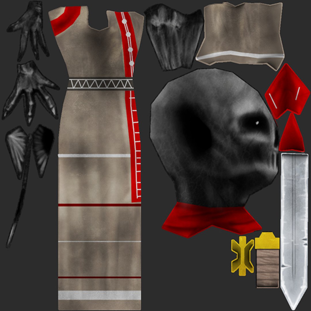 3D Evil Mage Low-poly Character - TurboSquid 1282306