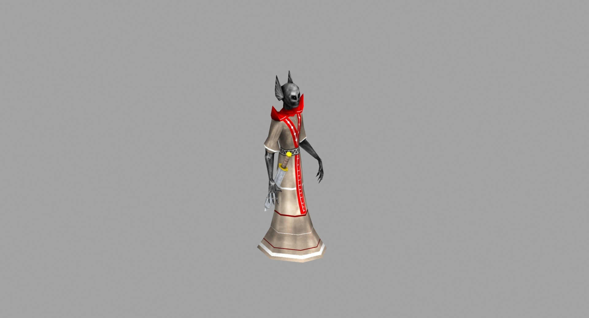 3D Evil Mage Low-poly Character - TurboSquid 1282306