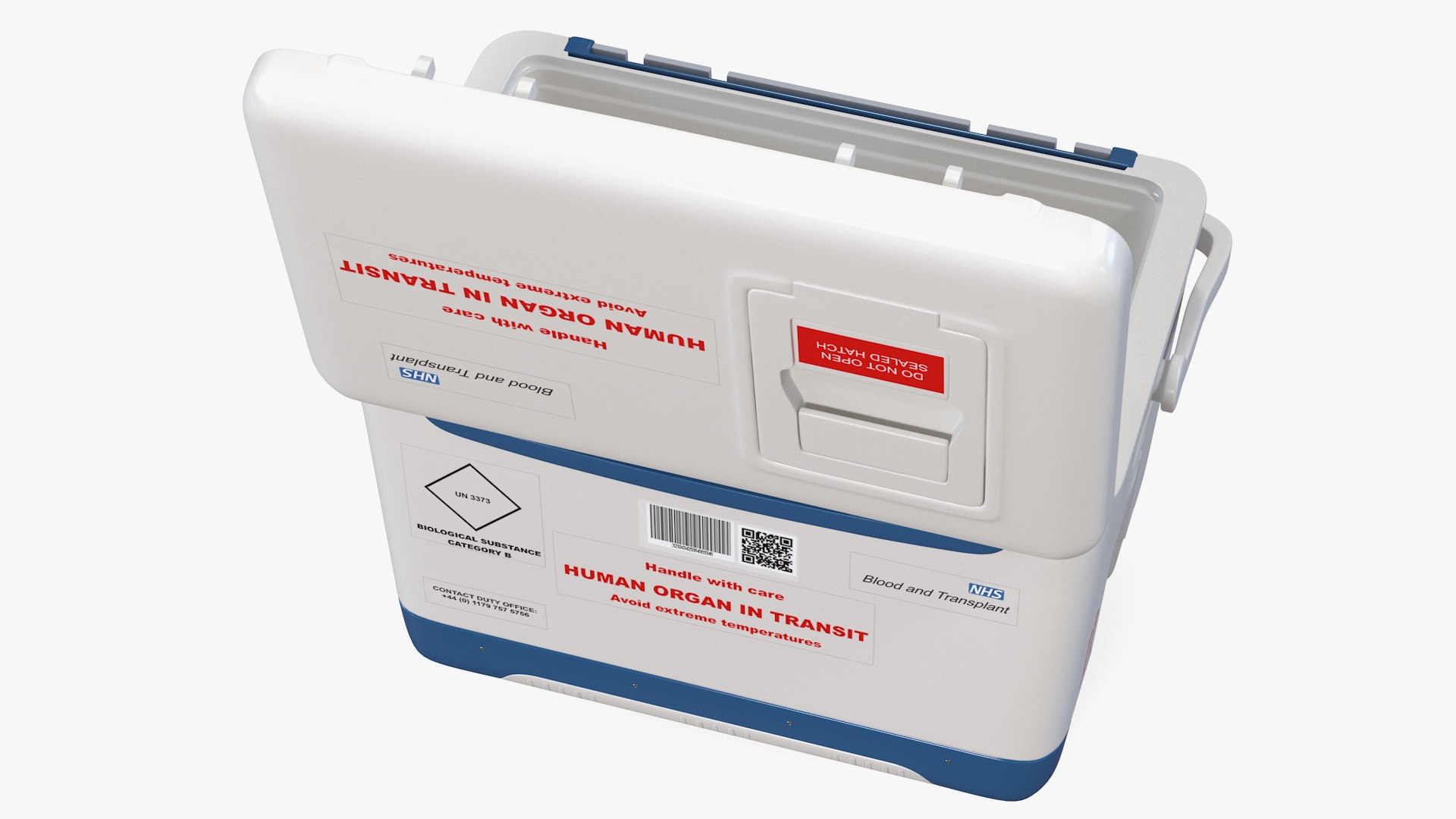 Human organ transplant cooler 3D model - TurboSquid 1580980