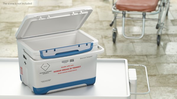 Human organ transplant cooler 3D model - TurboSquid 1580980