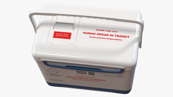 Human organ transplant cooler 3D model - TurboSquid 1580980