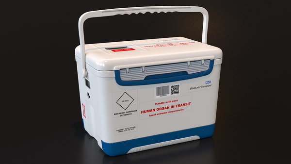 Human organ transplant cooler 3D model - TurboSquid 1580980