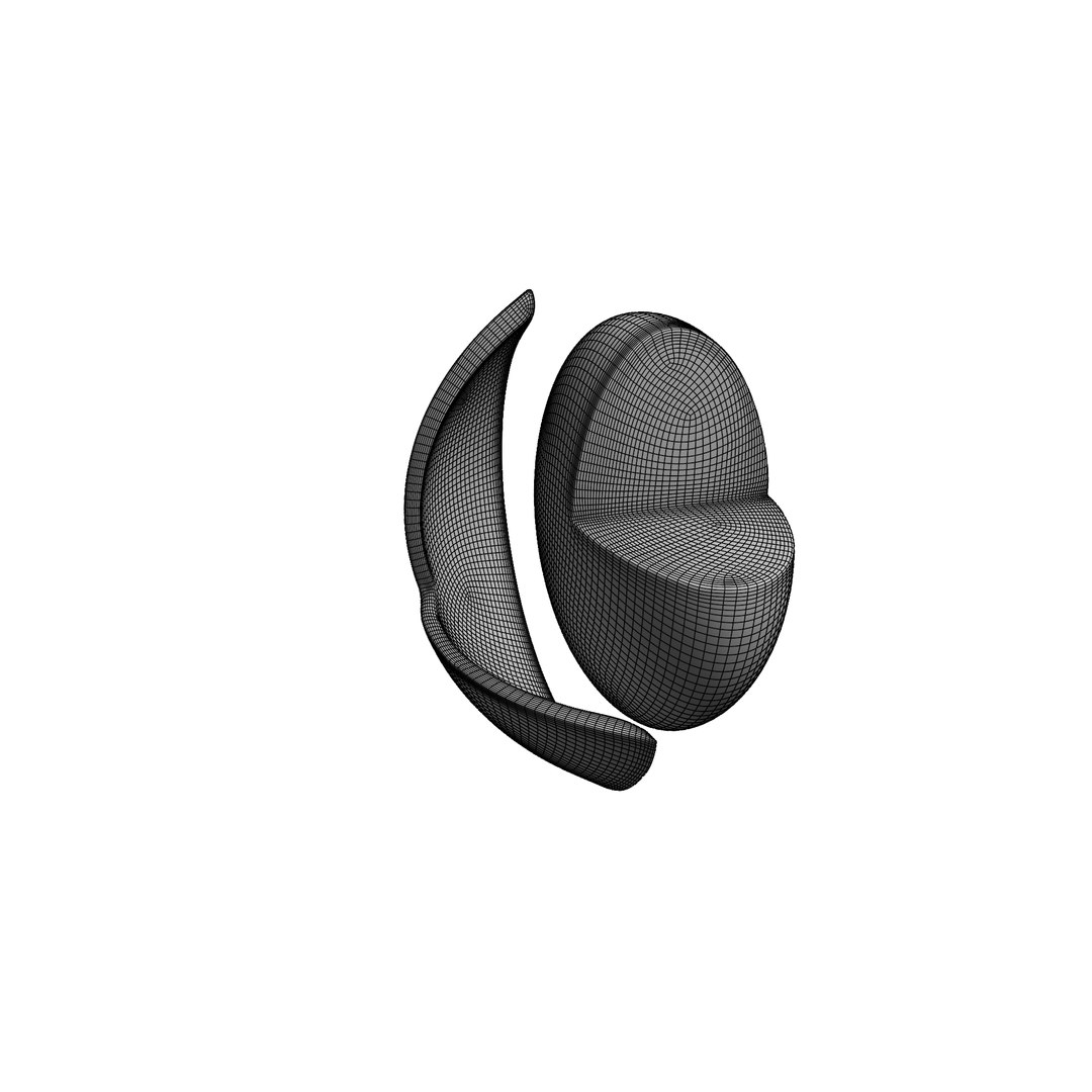 Sectioned Eye Anatomy Model 3D - TurboSquid 2166640